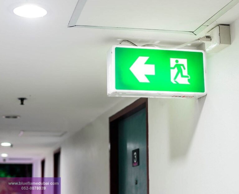 EMERGENCY EXIT LIGHT IN DUBAI - Fire and Safety Companies in Dubai